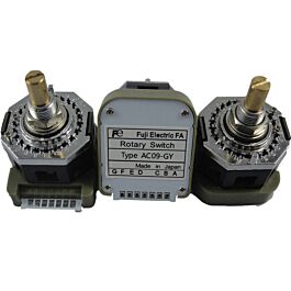 FUJI Electric AC09-RY 0/23L1E Rotary switch selector positions