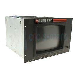 NUM 720 10inch Color Complete unit Monitor and Power Supply - Cnc