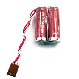 MAXELL ER17/50 3.6V x2 KAWASAKI Robot MD500N 50750-1018 Battery